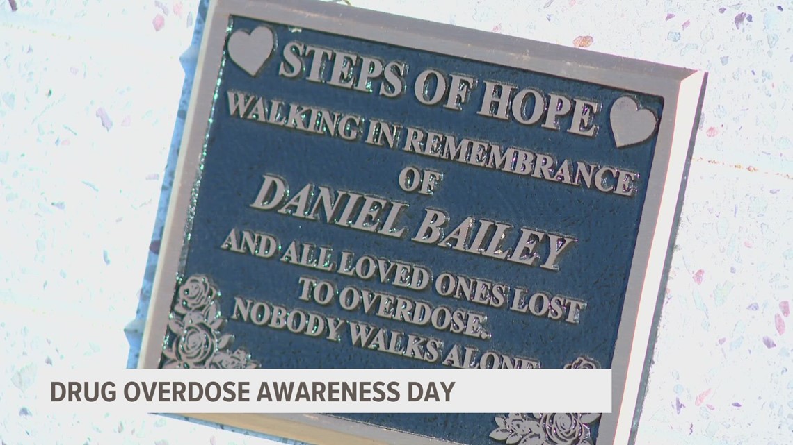 Steps of Hope IA recognizes International Overdose Awareness Day ...