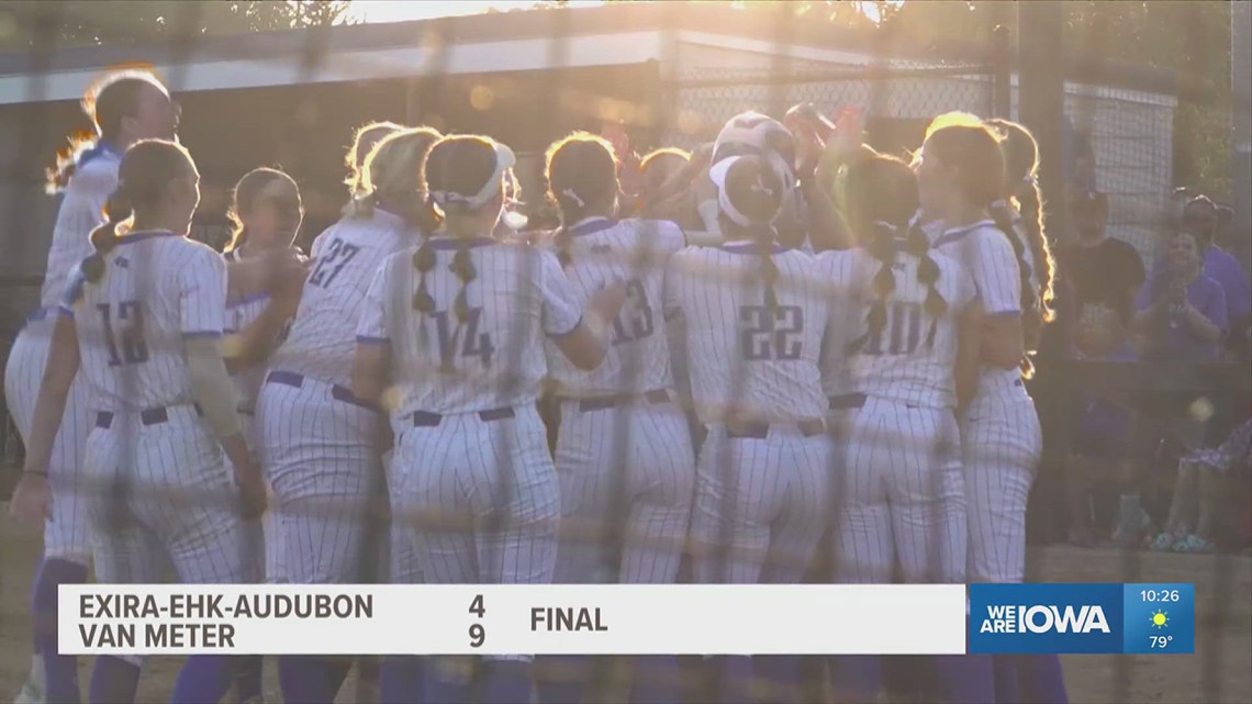 Van Meter softball punches ticket to state with win over Exira-EHK ...