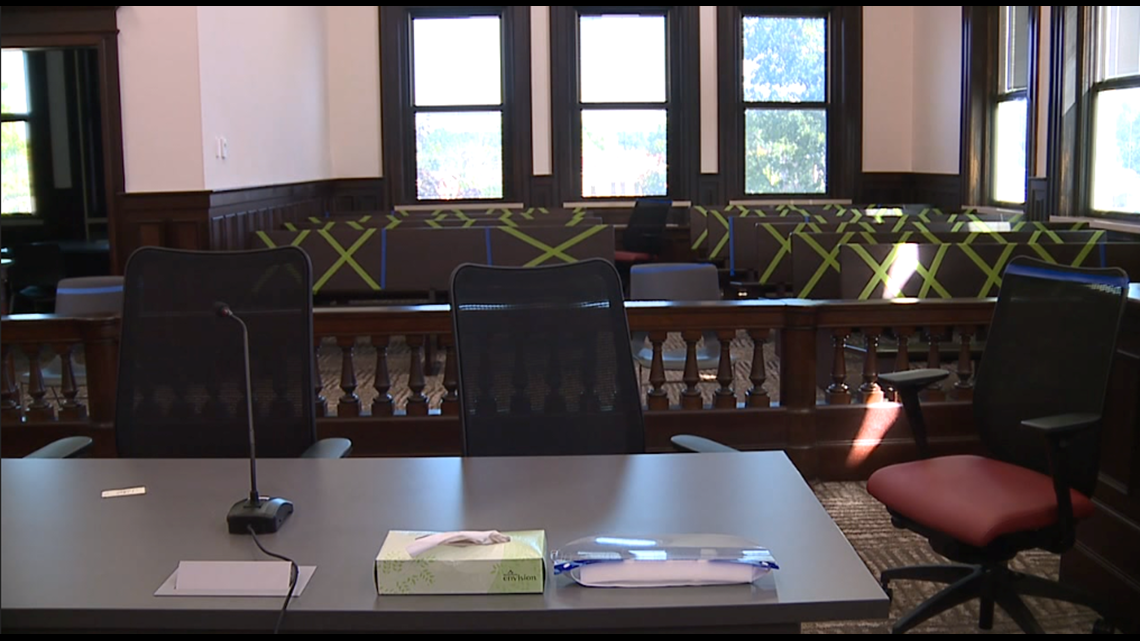 Iowa jury trials resume with socially distanced courtrooms | weareiowa.com
