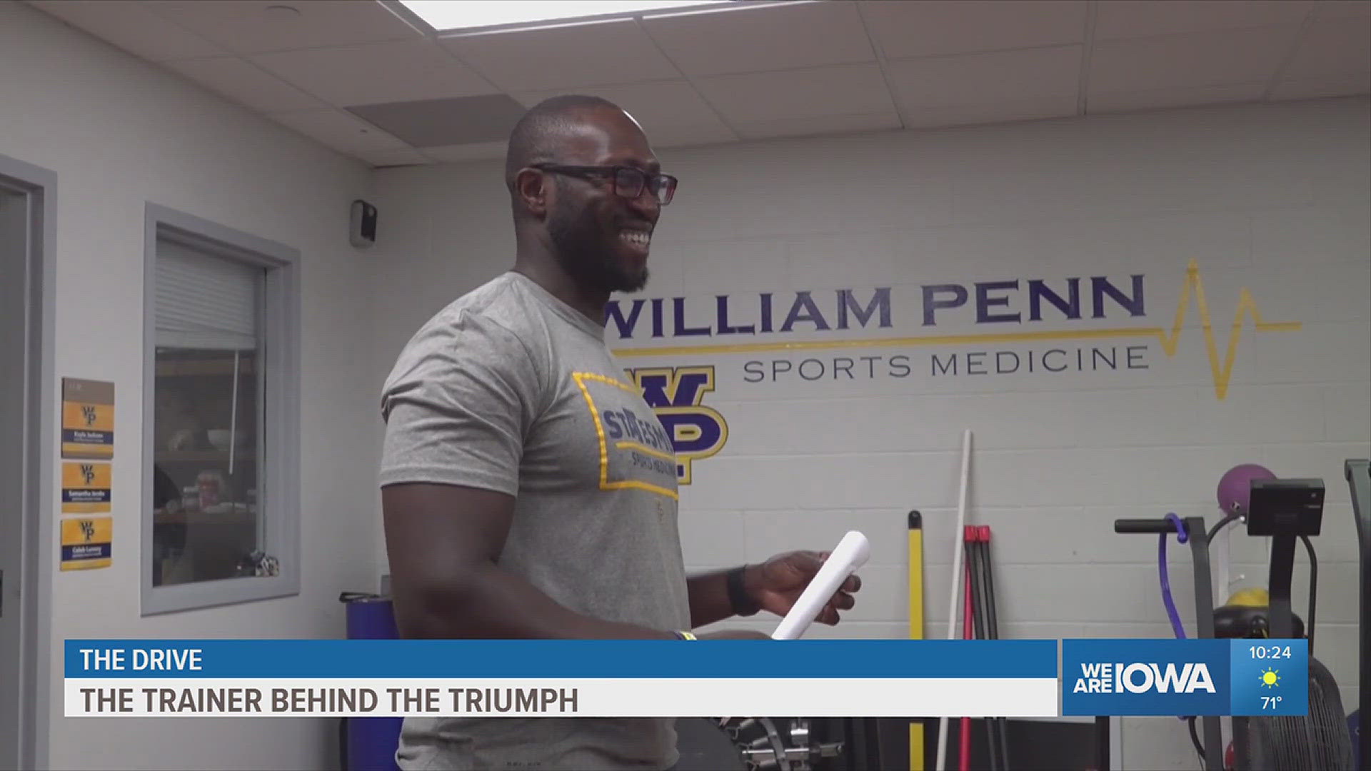 The Drive: William Penn head athletic trainer helps keep athletes at ...