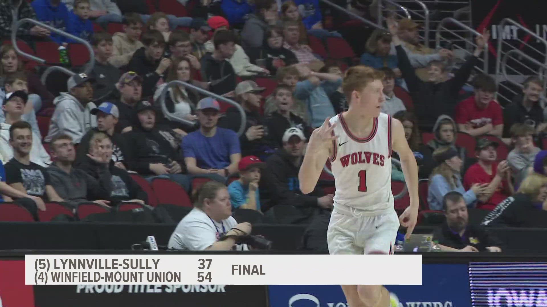 Winfield-Mt. Union defeat Lynville-Sully 54-37 | 2024 boys state ...