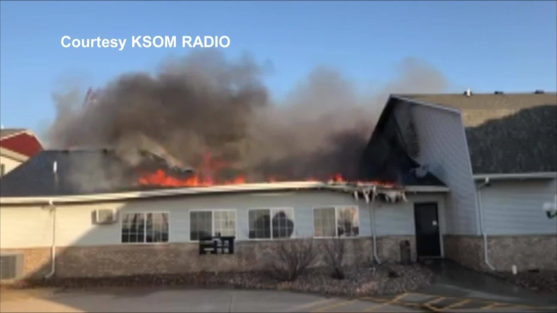 Hotel fire breaks out in Walnut over the weekend | weareiowa.com