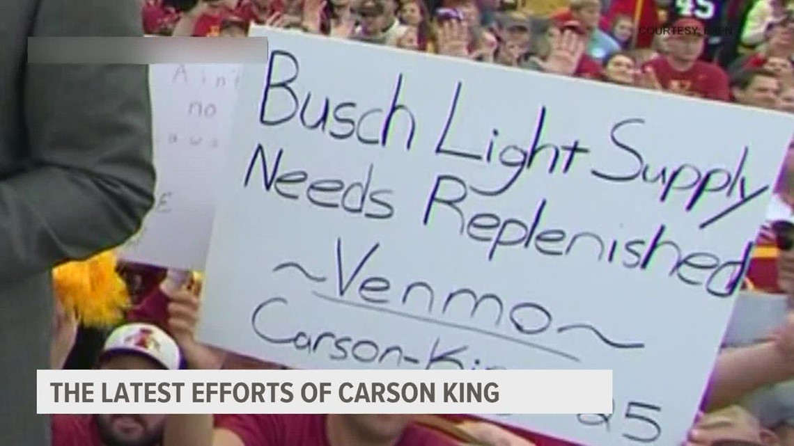 Catching up with Carson King 2 years after beer money sign went viral ...