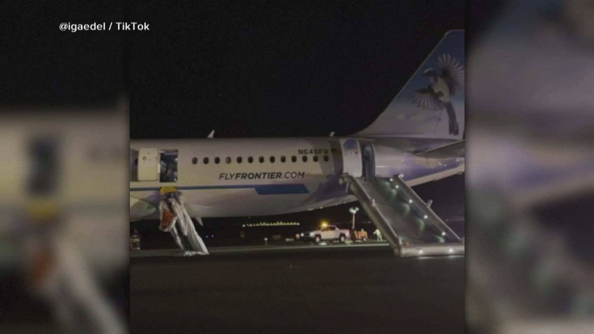 Person dies after being hit by Frontier Airlines jet that was taking ...