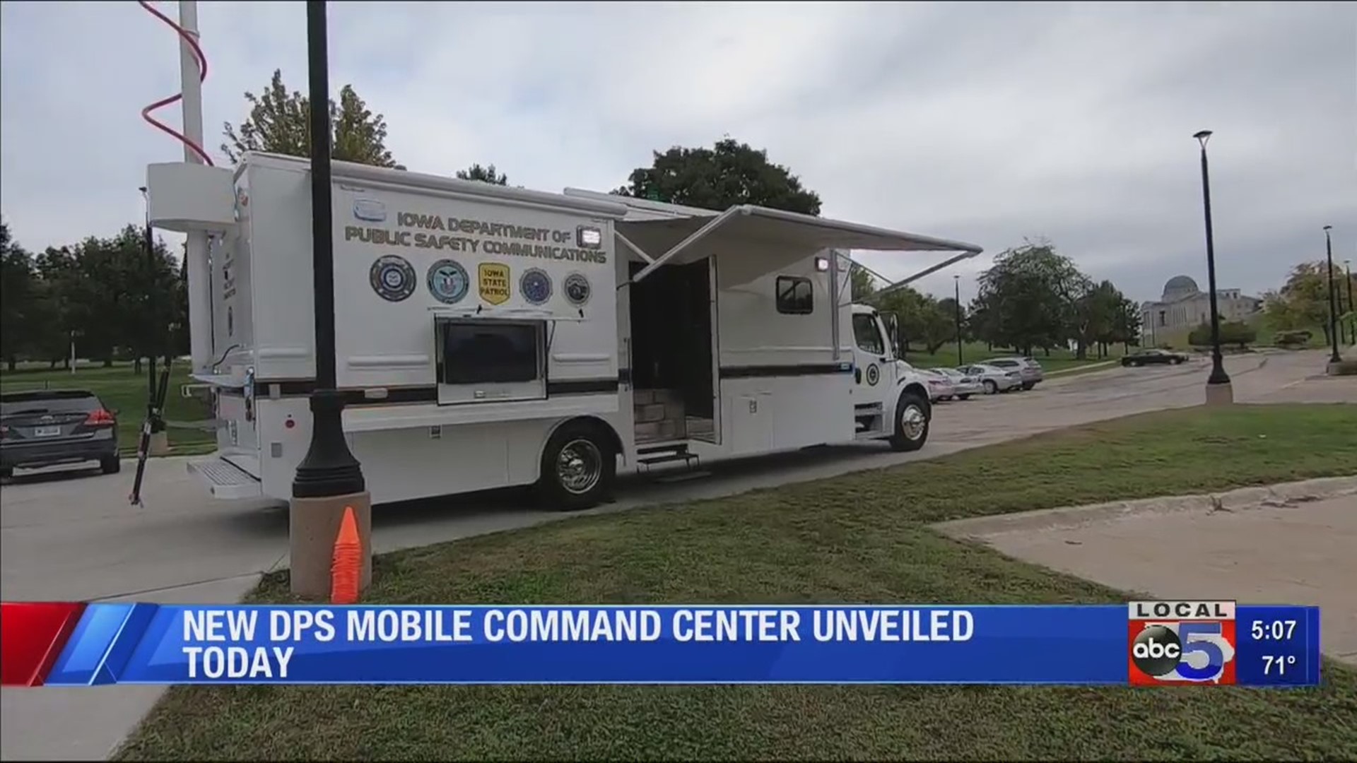 Department of Public Safety unveils new mobile command center ...