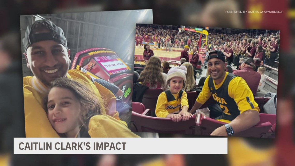 Father writes op-ed to thank Caitlin Clark for helping him be 'a better ...