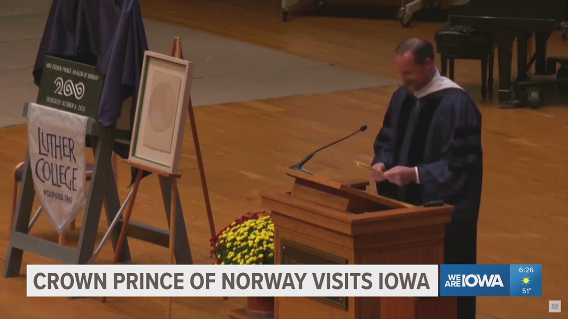 Crown Prince of Norway visits Iowa | weareiowa.com