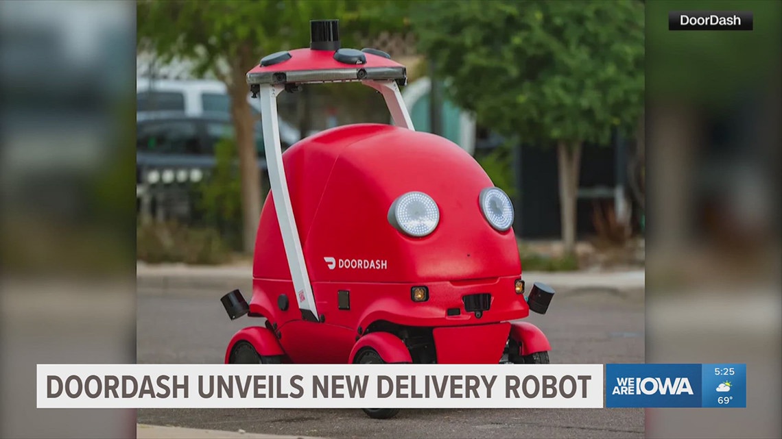 DoorDash introduces new delivery robot | weareiowa.com