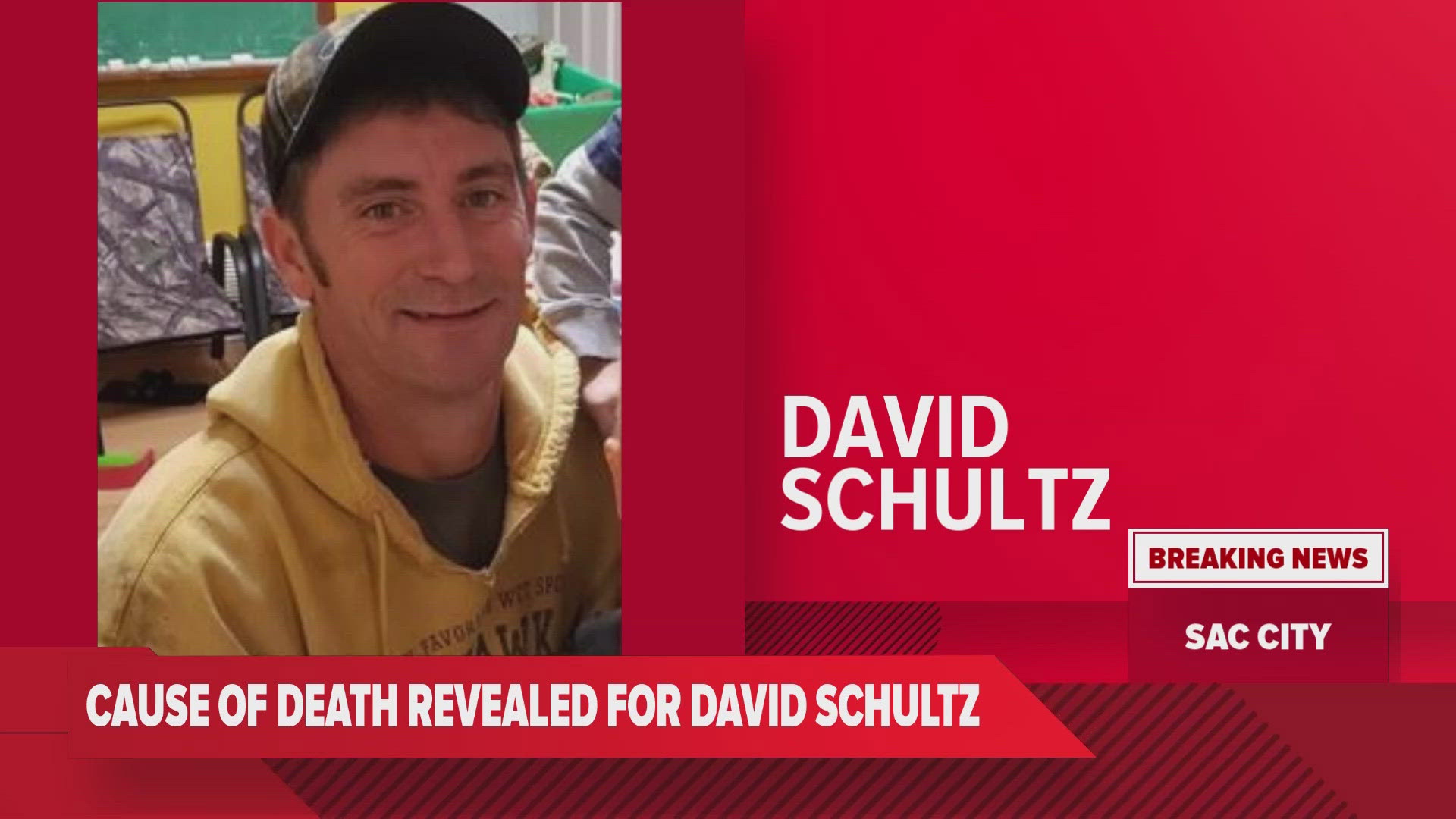 Sac County Sheriff reveals David Schultz's cause of death | weareiowa.com