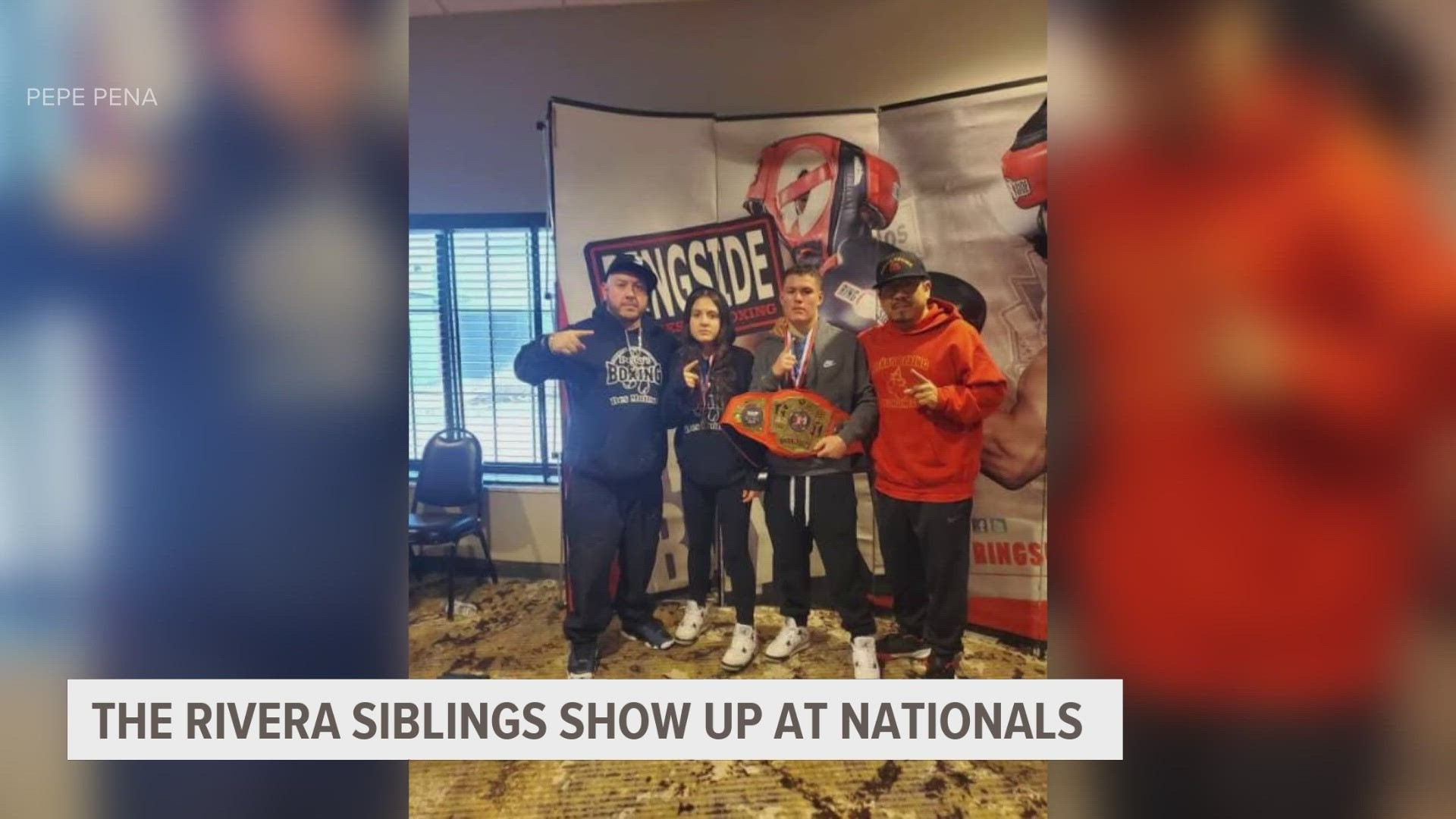 Peña's Boxing's Rivera siblings show up at nationals | weareiowa.com