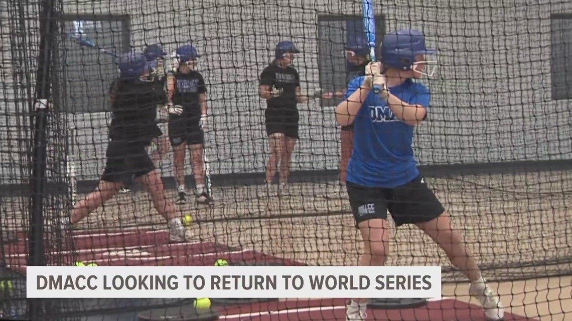 DMACC softball team hopes to continue winning streak | weareiowa.com