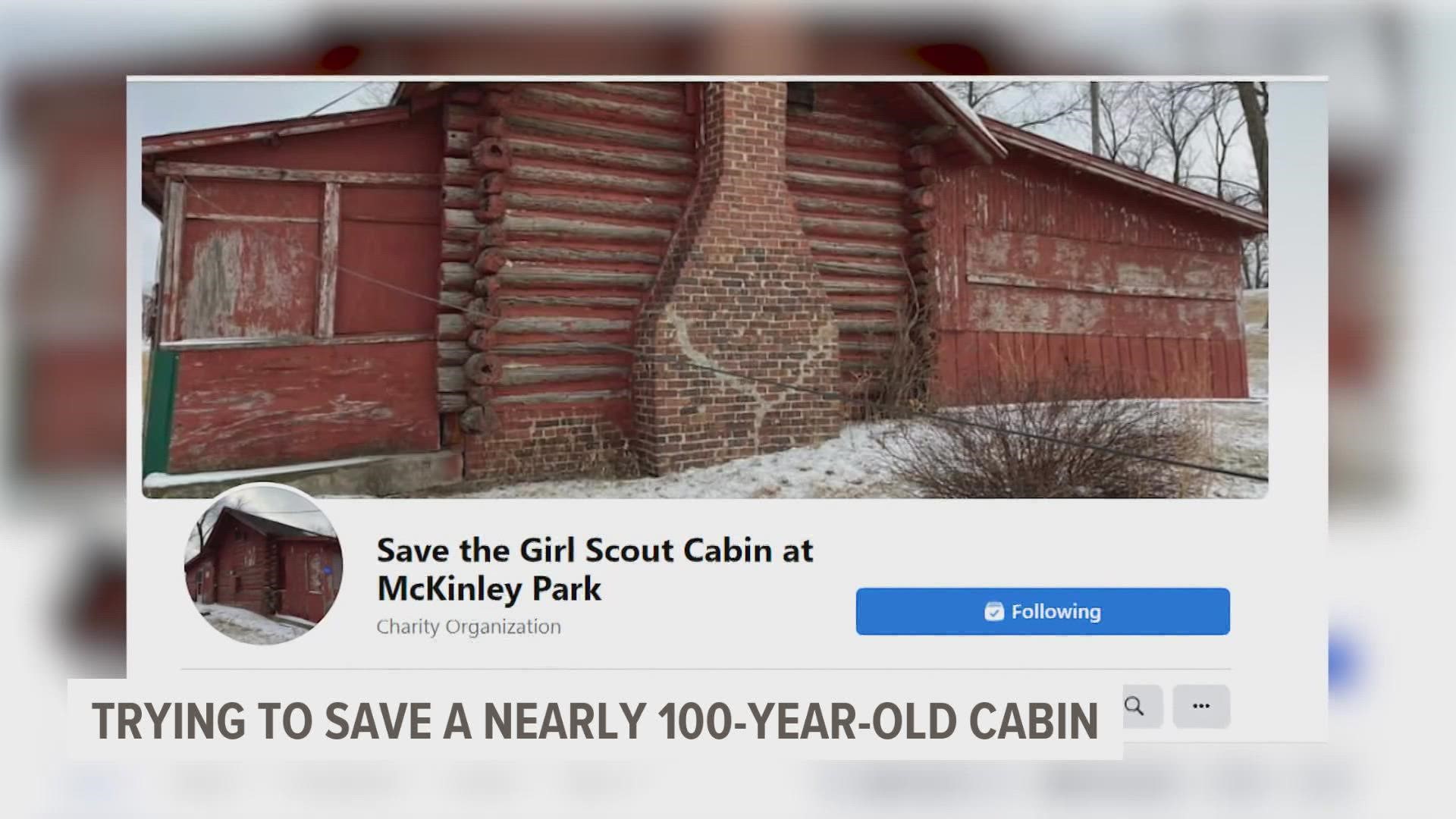 Working to save a nearly 100-year-old cabin | weareiowa.com