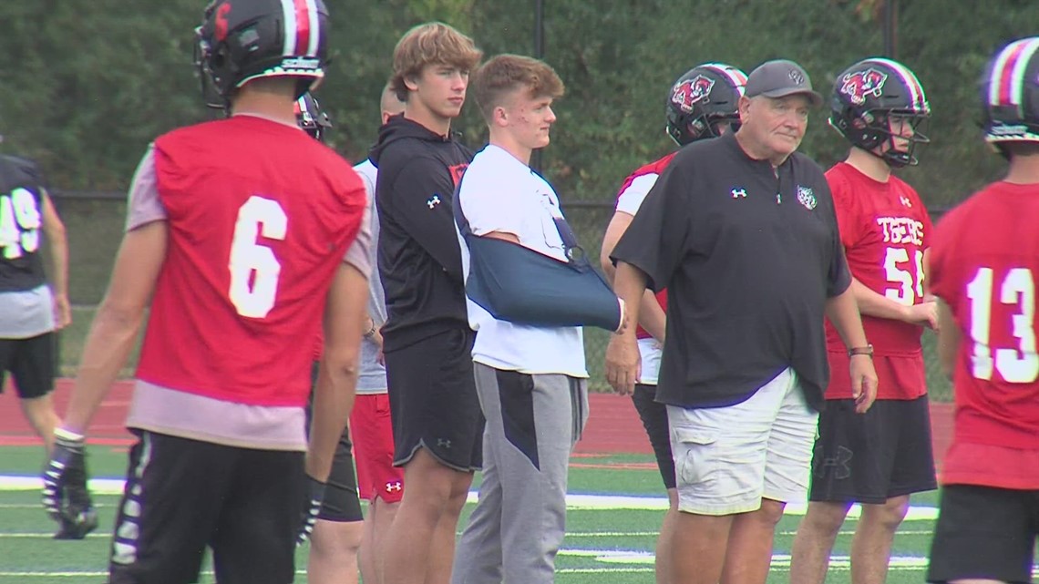 ADM star, Iowa commit Brevin Doll positive despite broken arm ...