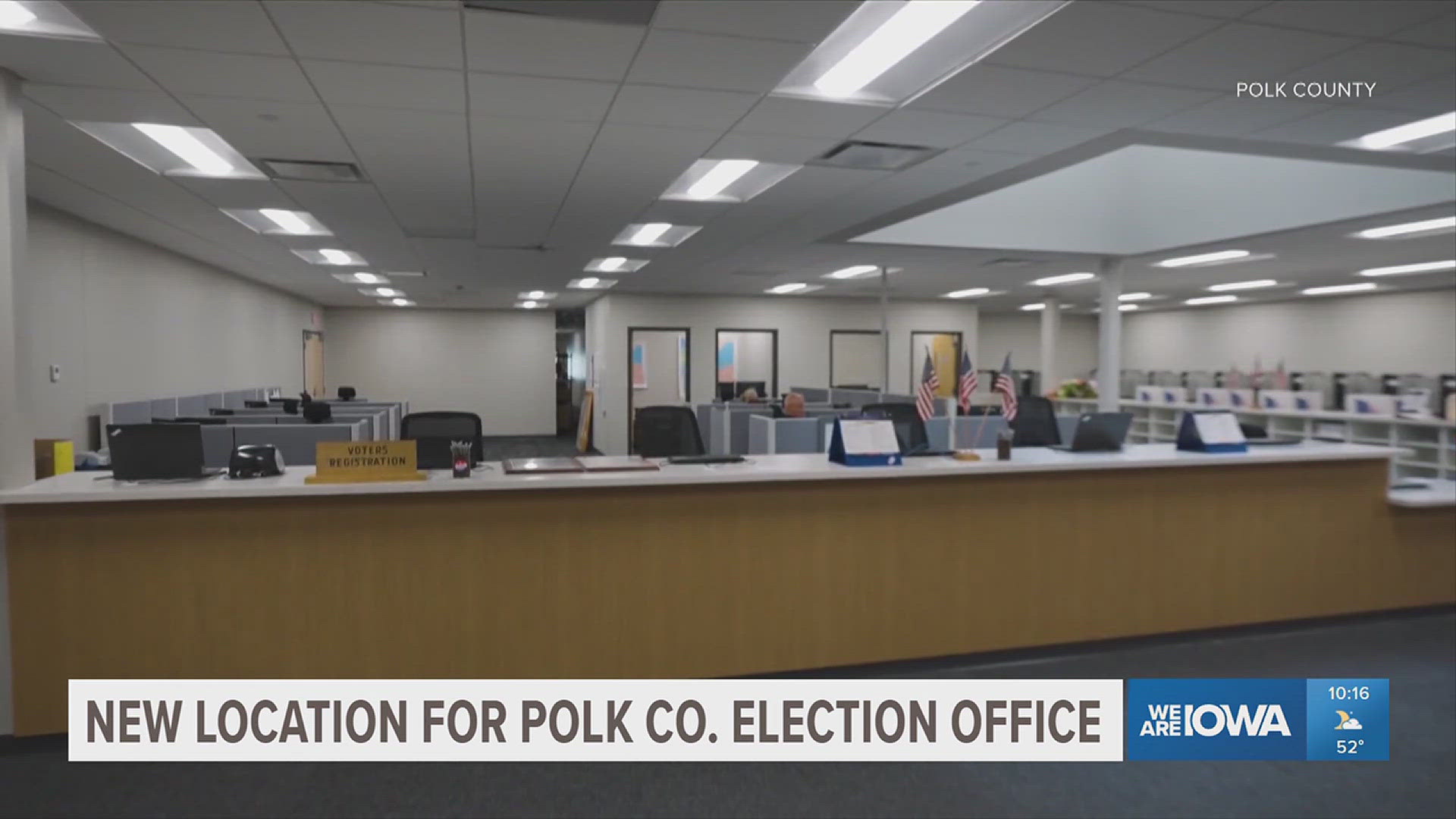 Polk County unveils new election office in Des Moines | weareiowa.com