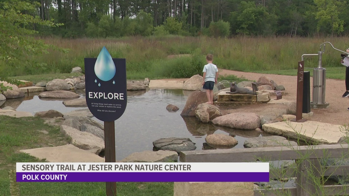 New sensory trail at Jester Park Nature Center opens, what you can find ...