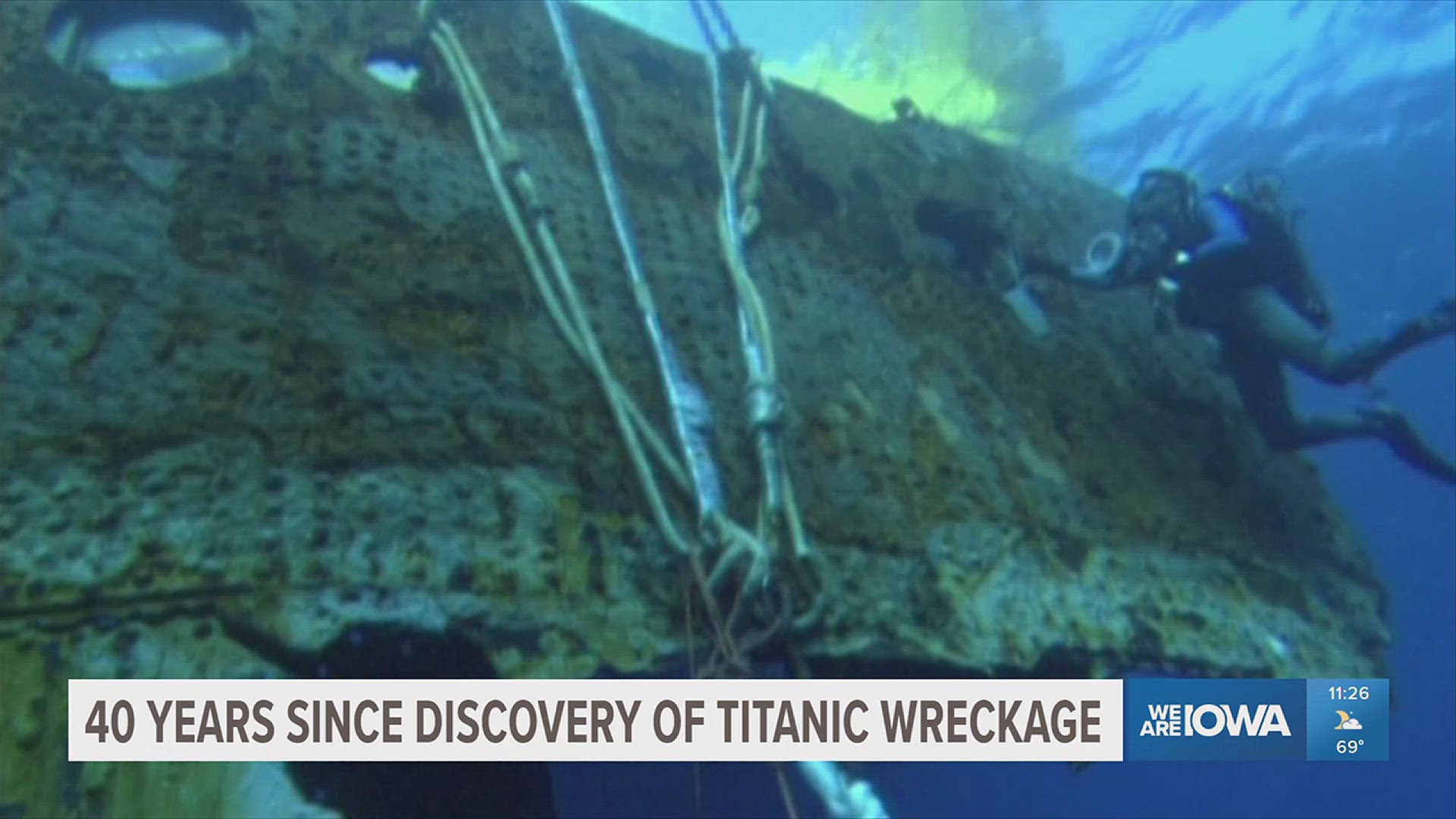 Marking 40 years since discovery of Titanic wreckage | weareiowa.com