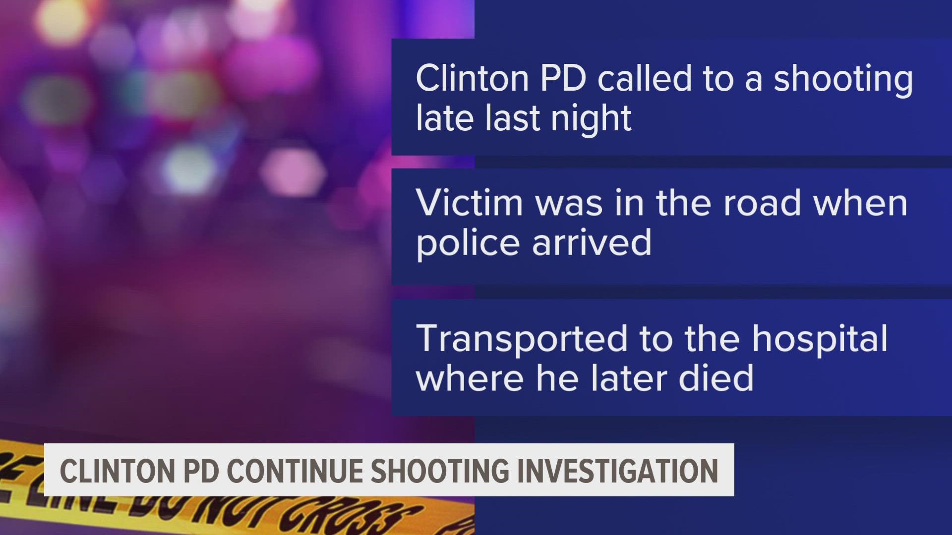 Police investigating fatal Clinton shooting | weareiowa.com