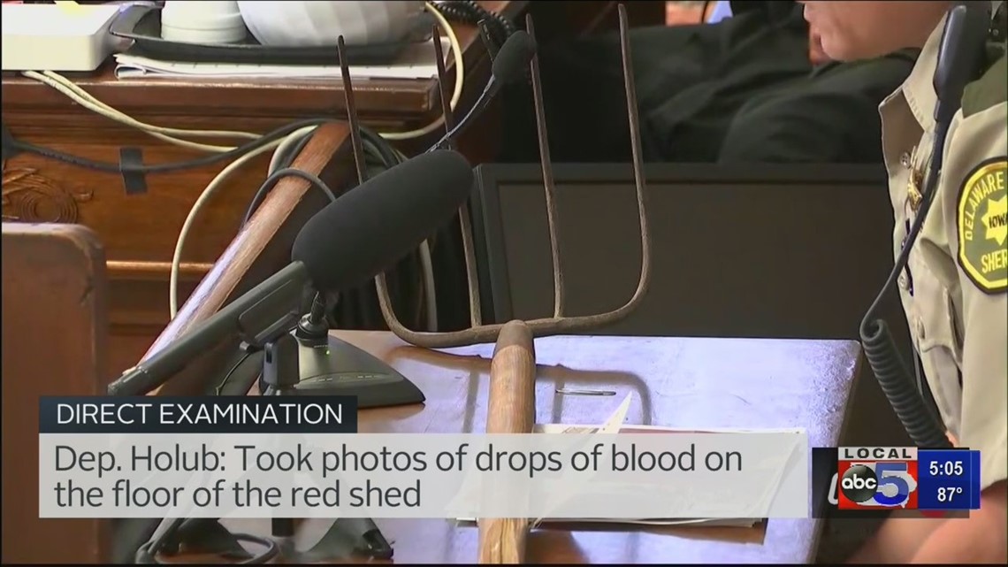 Son testifies on first day of trial for man accused of impaling wife ...