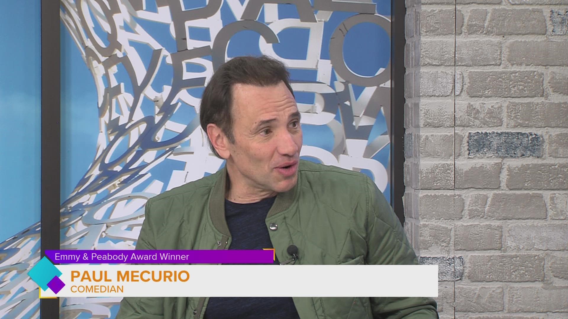 Emmy & Peabody Award winning comedian Paul Mecurio on Iowa Live ...
