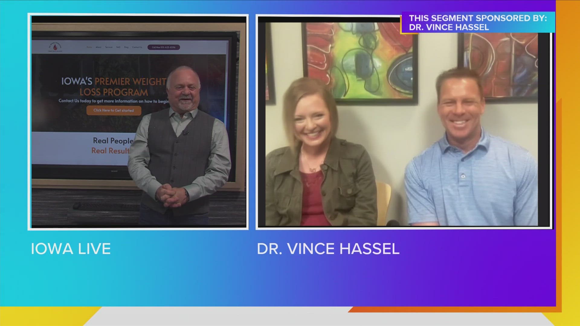 "I'm up every morning with the energy to start my day!" Dr. Vince ...