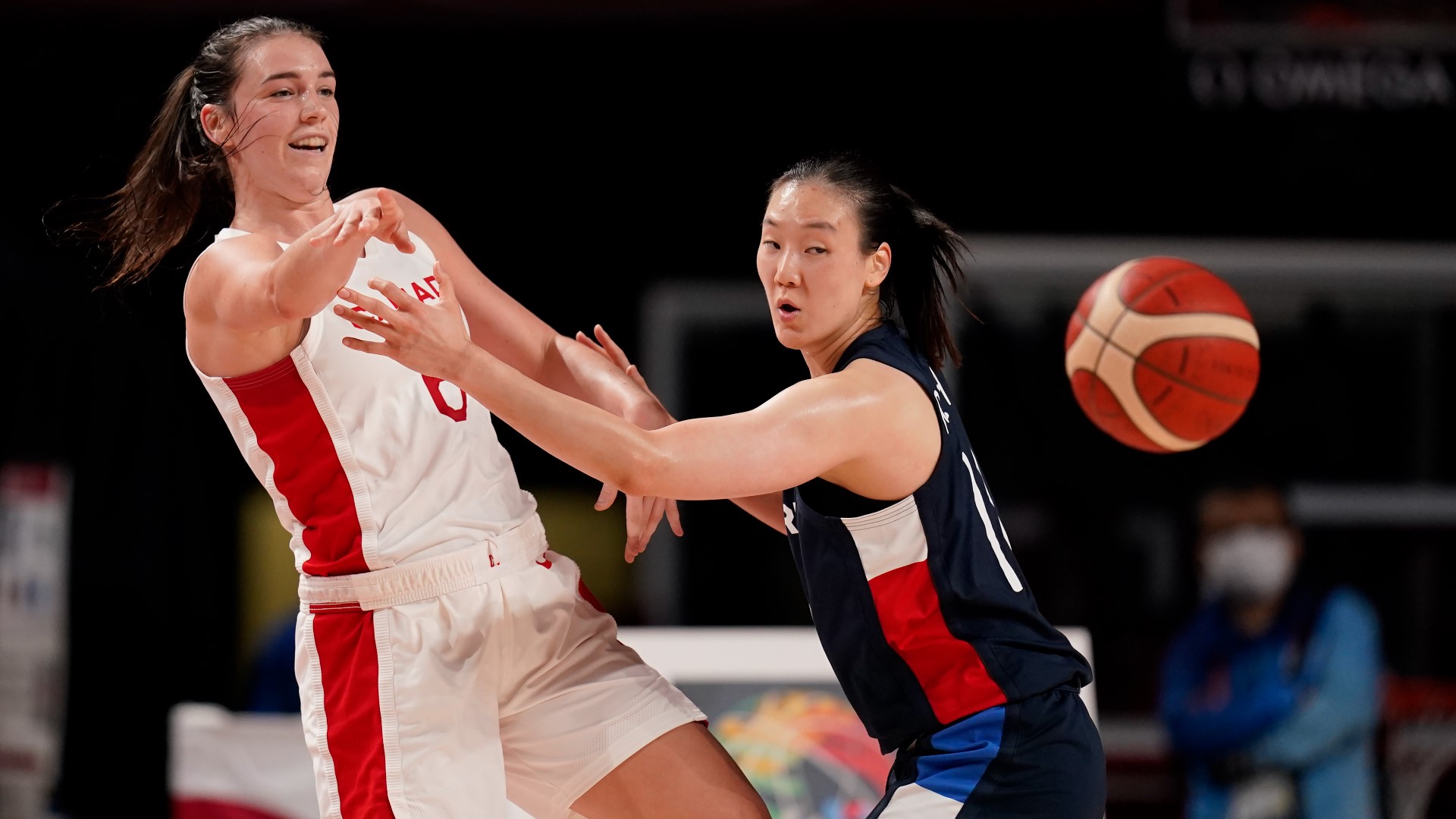 Canadian women beat South Korea 74-53, Bridget Carleton leads all ...