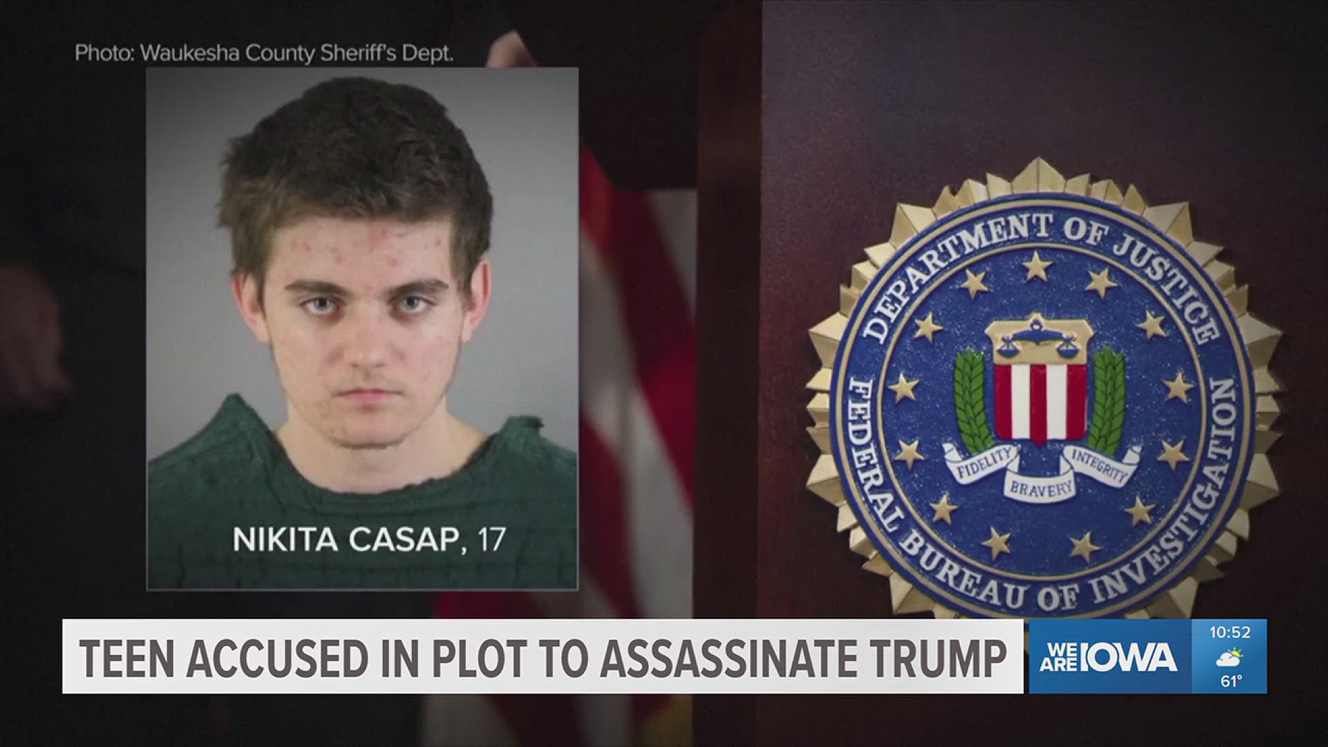 Wisconsin teen accused of plotting to assassinate Trump | weareiowa.com
