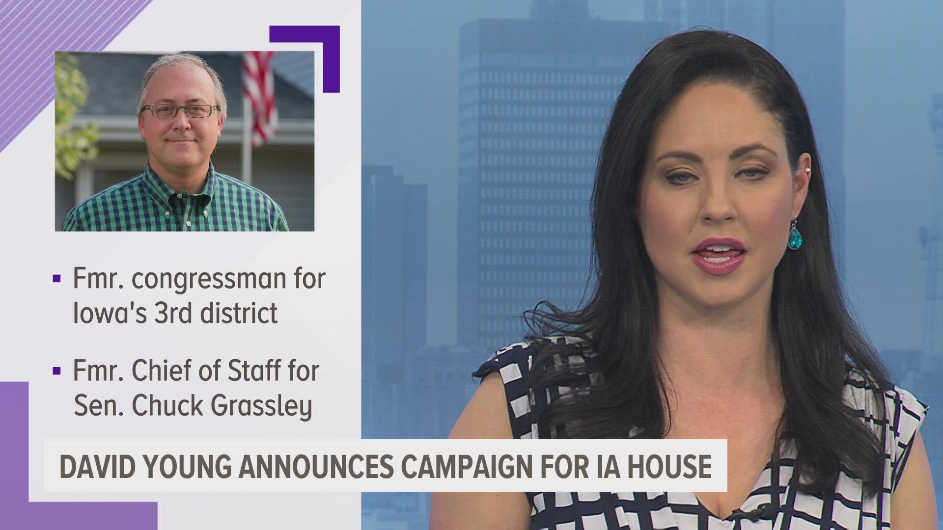 Former US representative David Young running for Iowa House | weareiowa.com