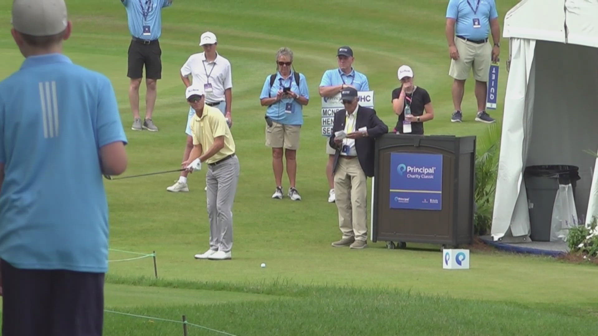Fans cheer on PGA stars at Principal Charity Classic | weareiowa.com