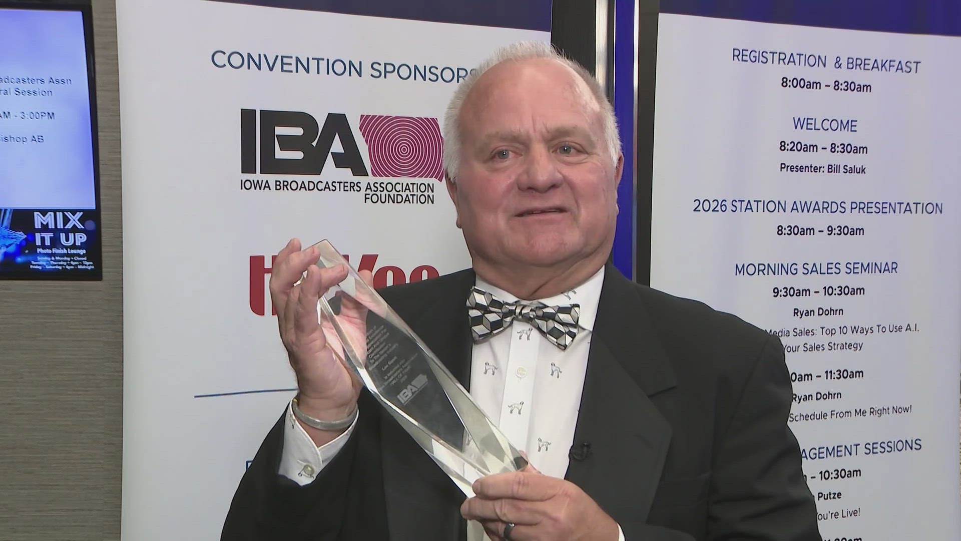 Local 5's Lou Sipolt inducted into the Iowa Broadcasters Association ...