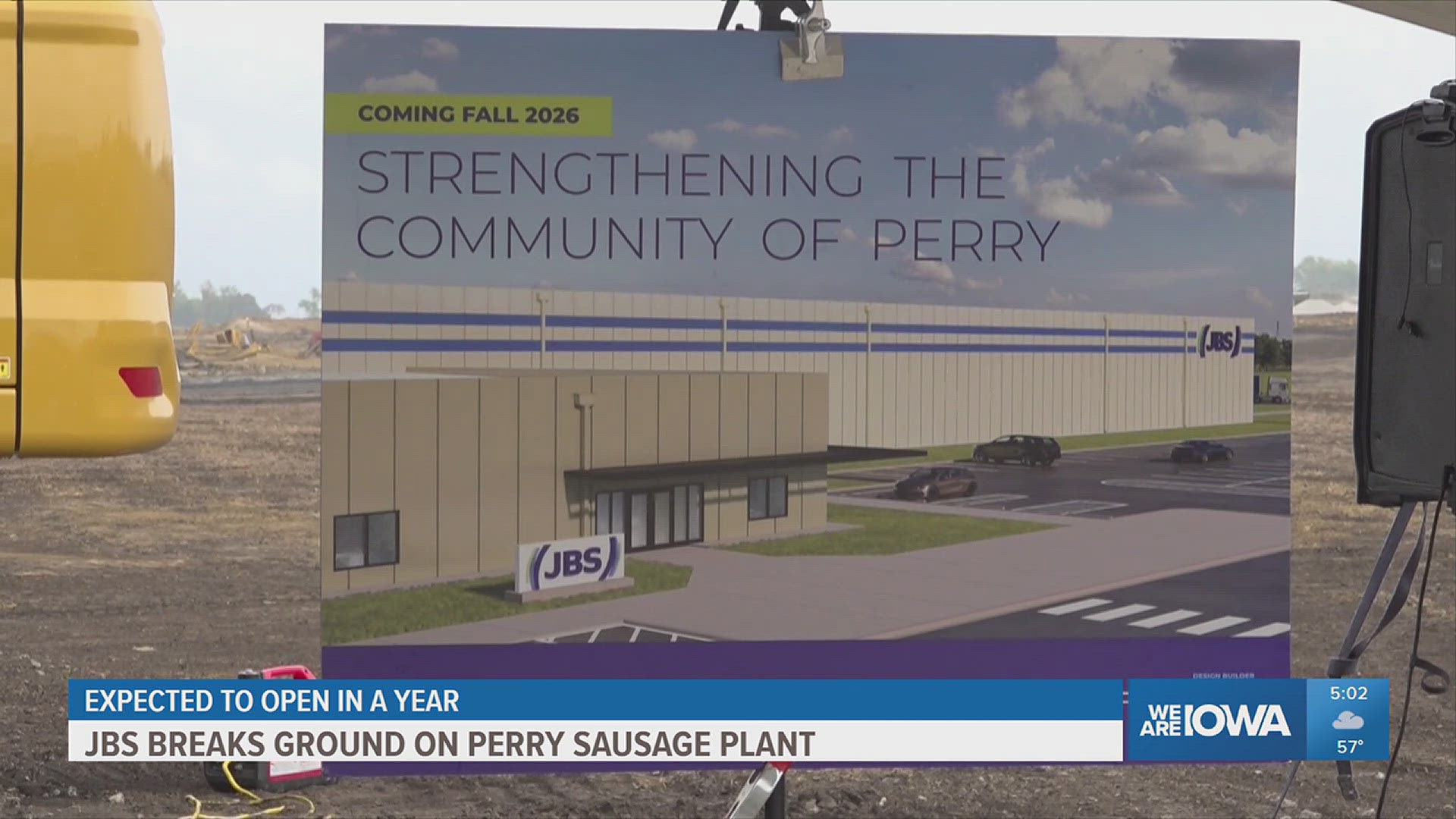 JBS breaks ground on new Perry facility one year after Tyson plant ...