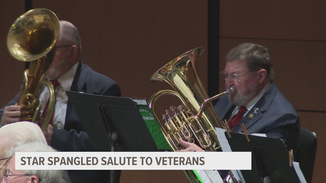 Iowa Military Veterans Band honors U.S. armed forces | weareiowa.com