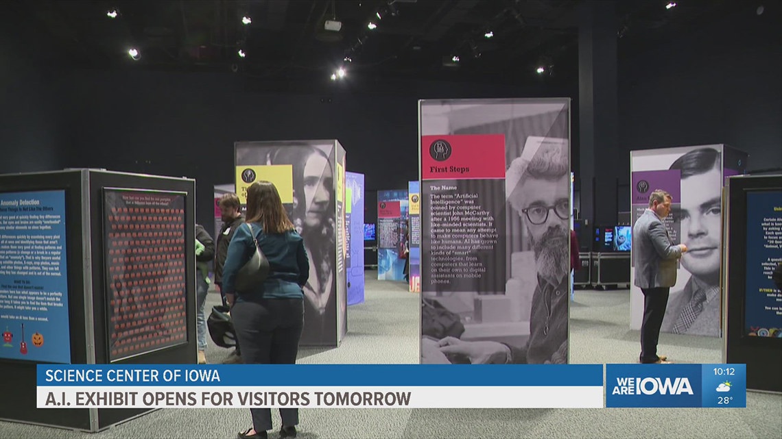 Science Center of Iowa unveils artificial intelligence exhibit ...