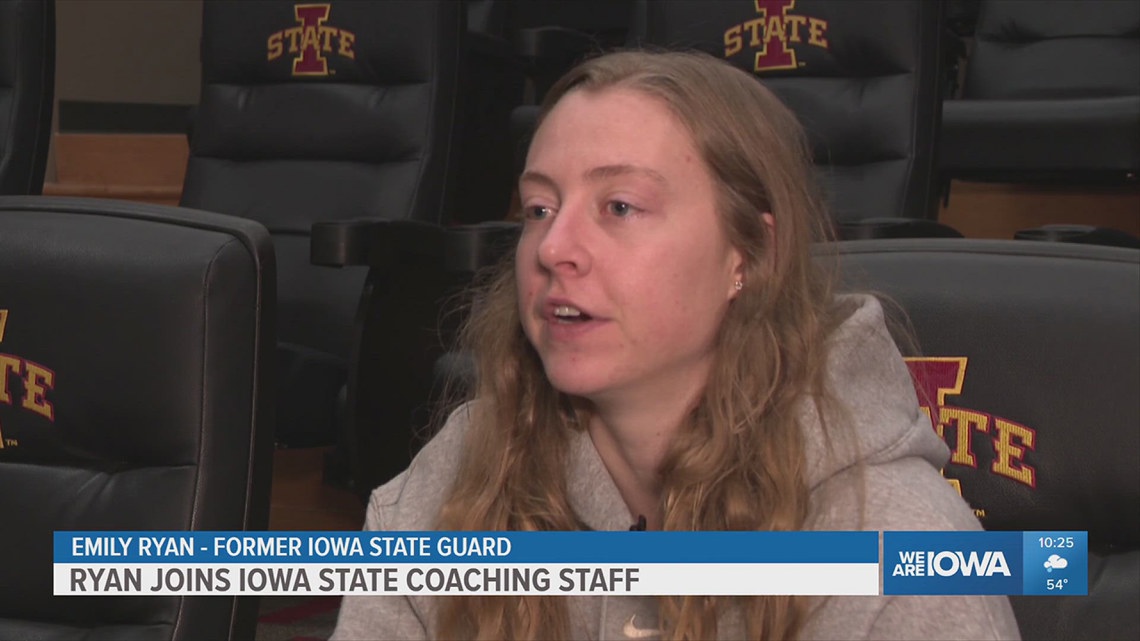 Emily Ryan rejoins Iowa State women's basketball staff as graduate ...