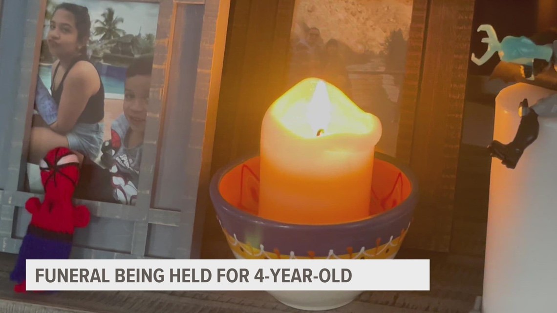 Funeral held for 4-year-old killed in Fleur Drive crash | weareiowa.com