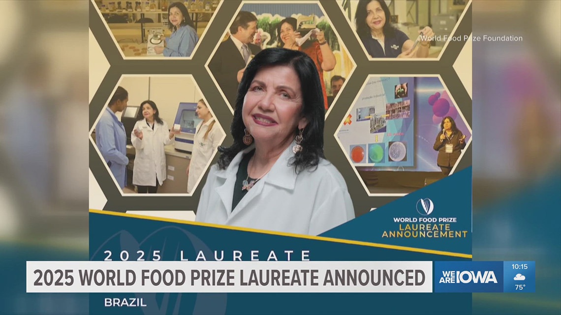 Food grown with fewer chemicals? A Brazilian scientist wins World Food ...