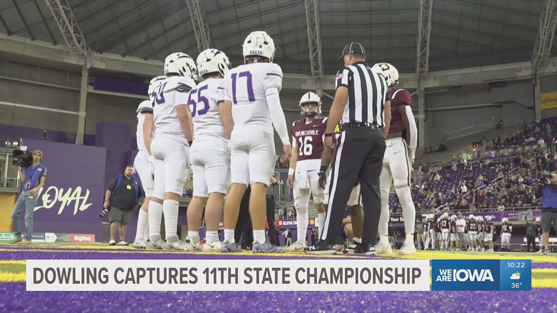 Dowling Catholic captures 11th state championship with win over Iowa ...