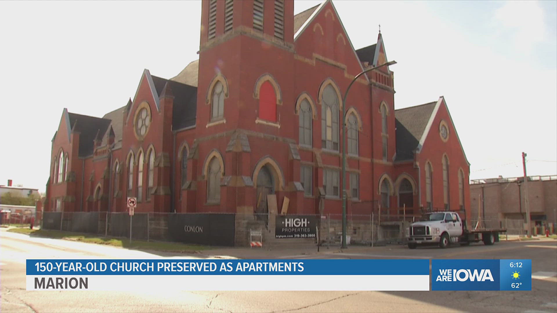 150-year-old church in Marion being preserved as apartments | weareiowa.com
