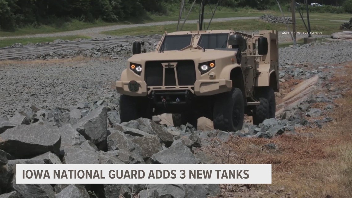 Iowa National Guard adds 3 new tanks | weareiowa.com