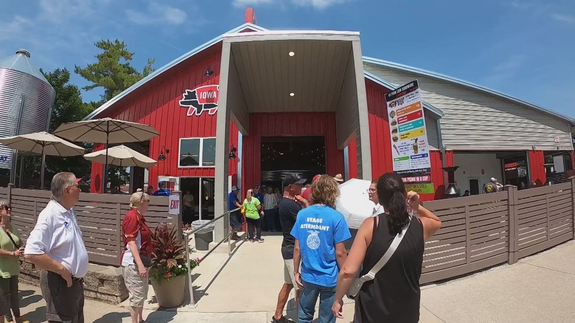 Iowa State Fair 2023: Iowa Pork Tent shows off new look | weareiowa.com