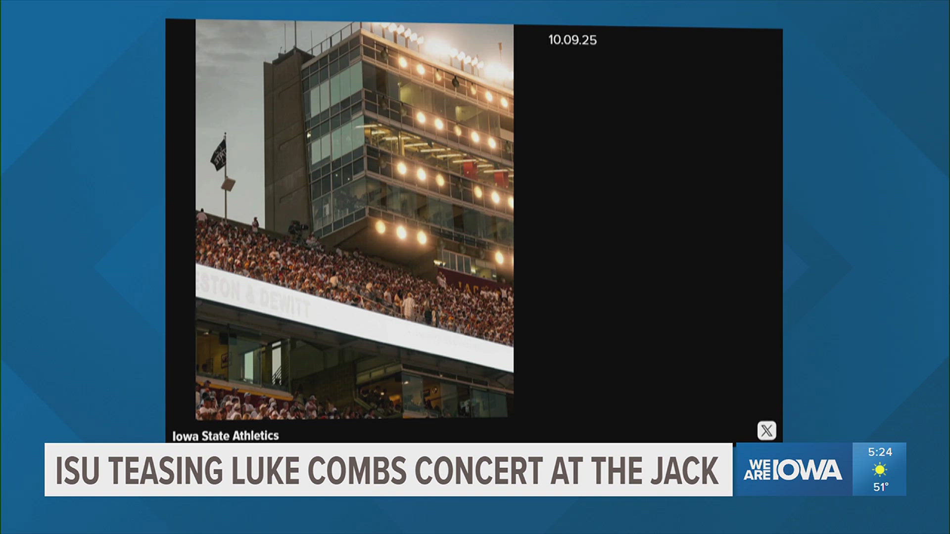 ISU hinting major concert at Jack Trice Stadium | weareiowa.com