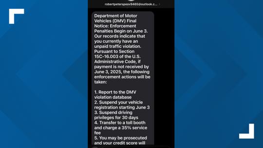 Iowa DOT issues warning about traffic violation scam text | weareiowa.com