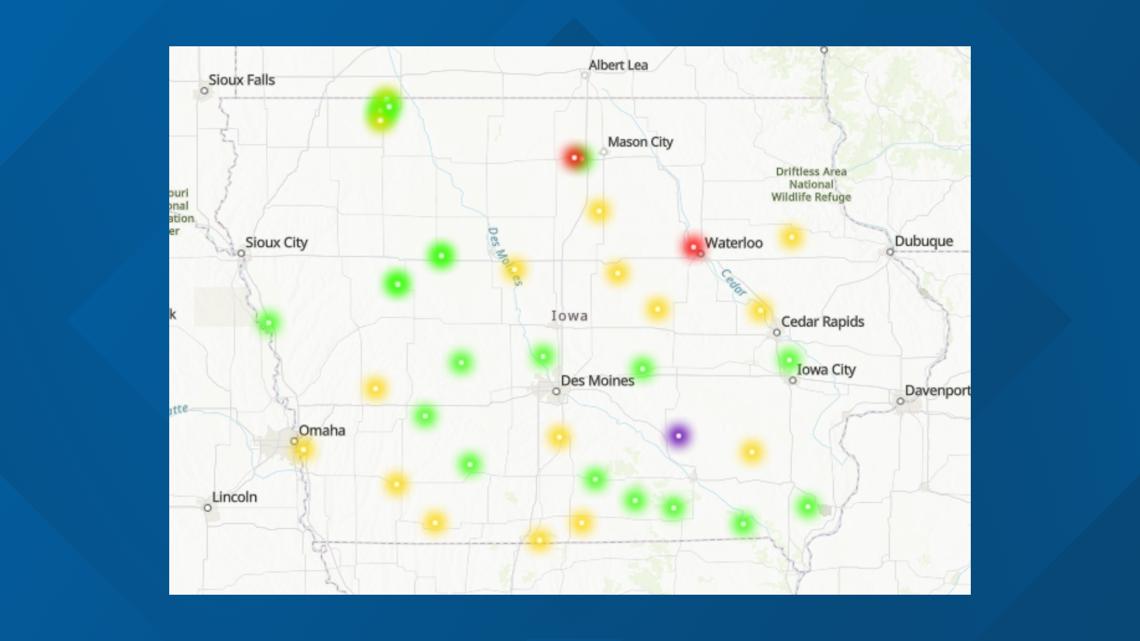 Swimming not advised at 19 Iowa beaches due to high E. coli and toxic ...