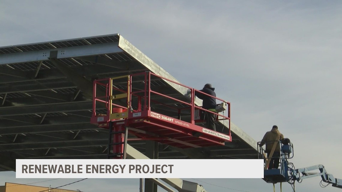 City of Perry working to reduce carbon footprint with solar power ...
