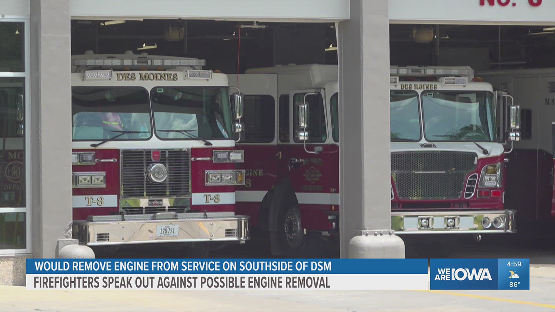 Des Moines Fire Station 8 may lose fire engine, sparks debate ...