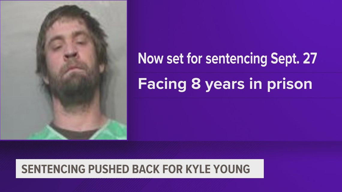 Sentencing for Kyle Young rescheduled for late September | weareiowa.com