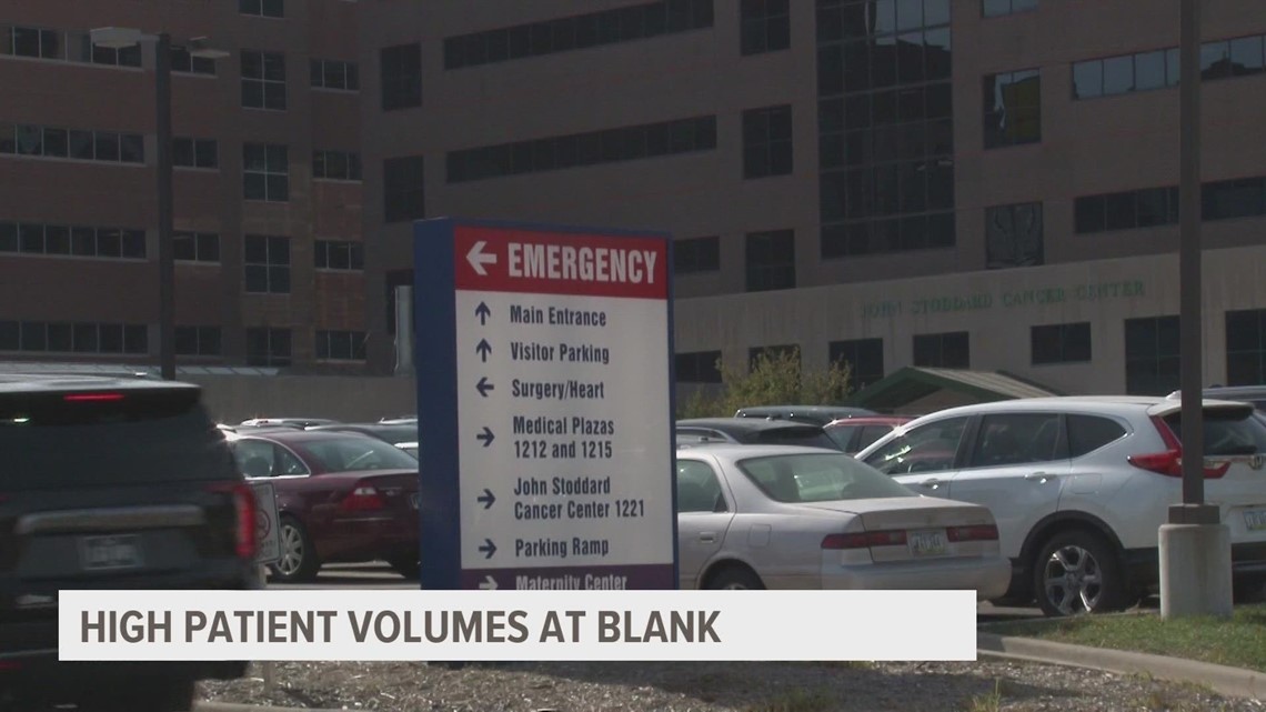 Blank Children's Hospital seeing high volume of patients in ER ...