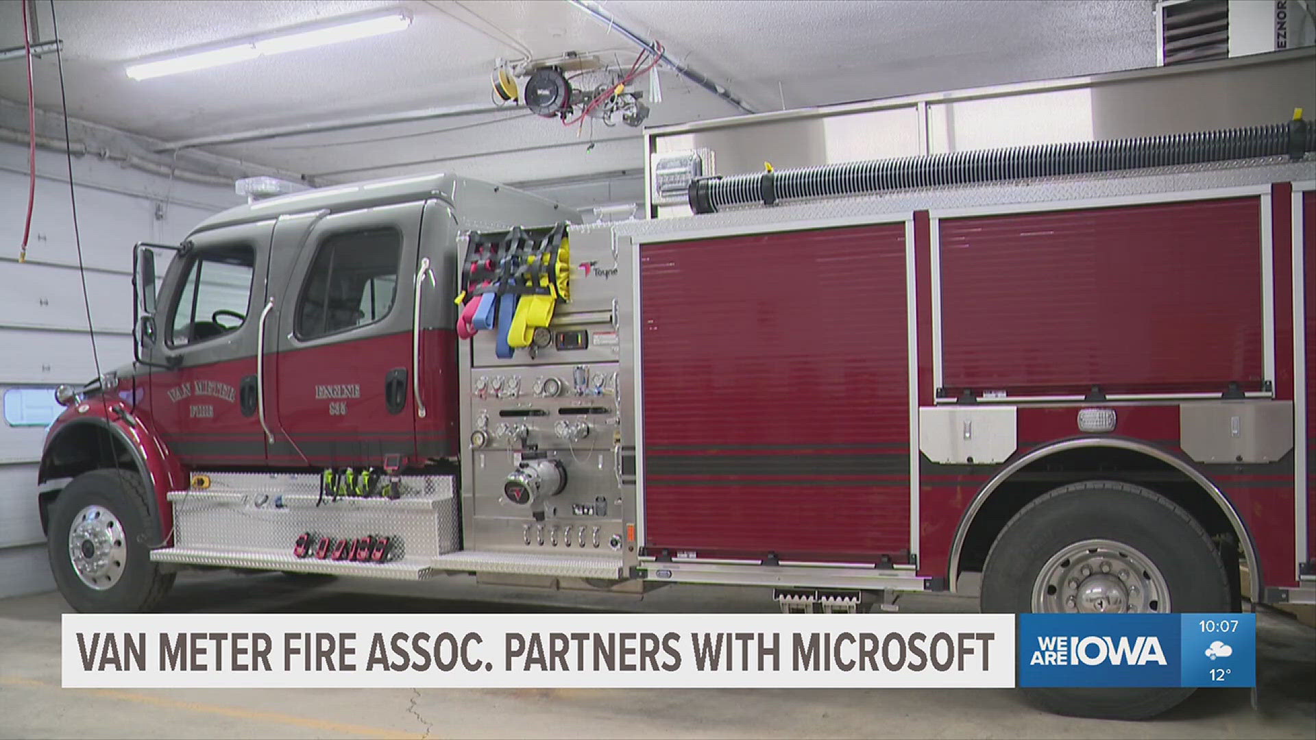 Van Meter Fire Association partners with Microsoft | weareiowa.com