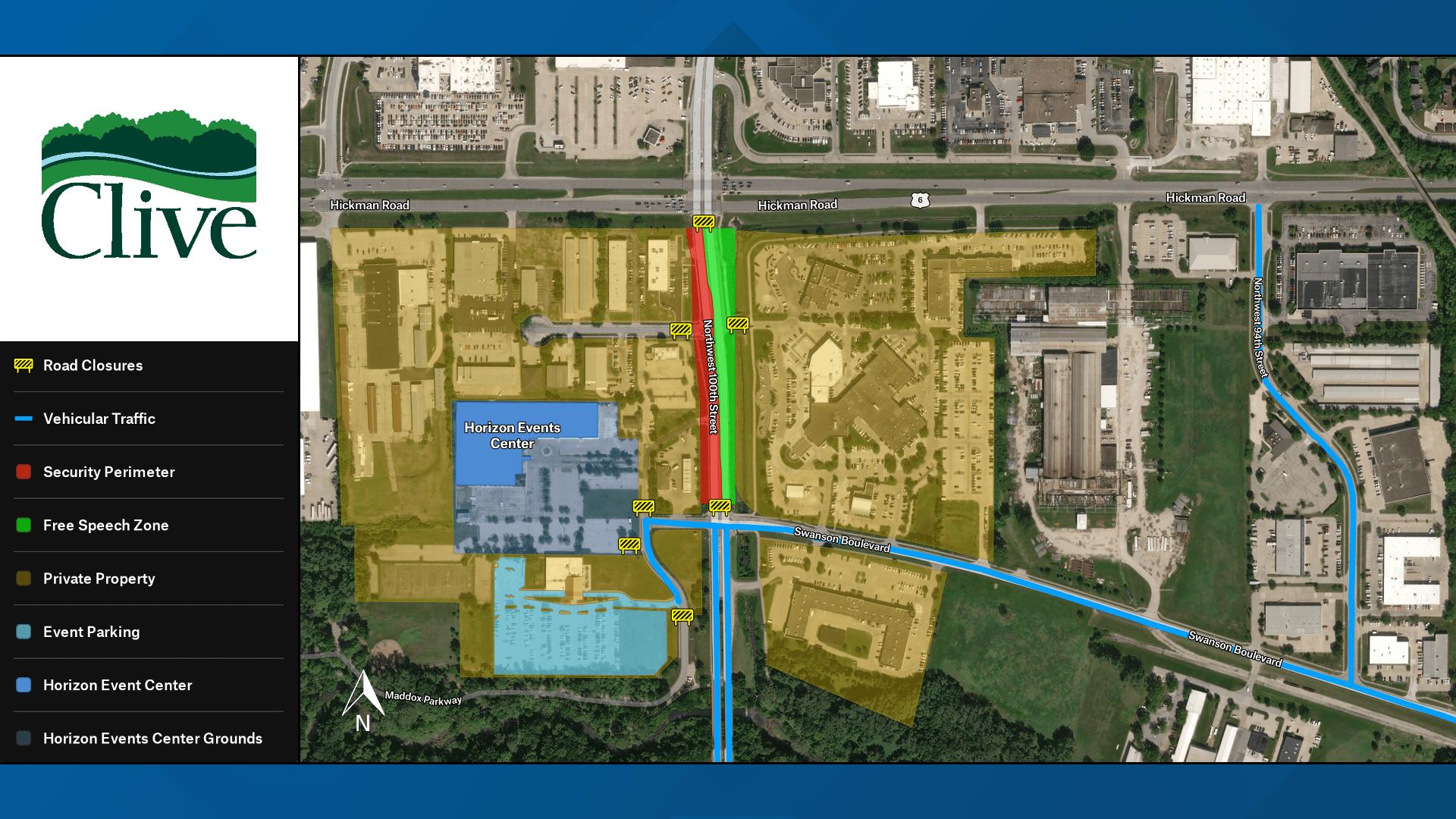 Trump visits Iowa Tuesday | Road closures, parking and more | weareiowa.com