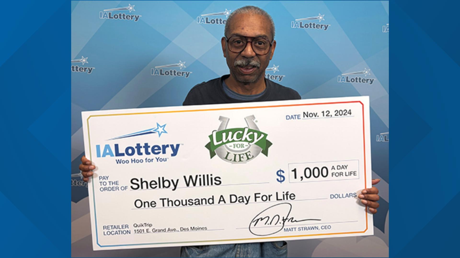 Iowa Lottery: Des Moines man wins 'Lucky for Life' top prize ...