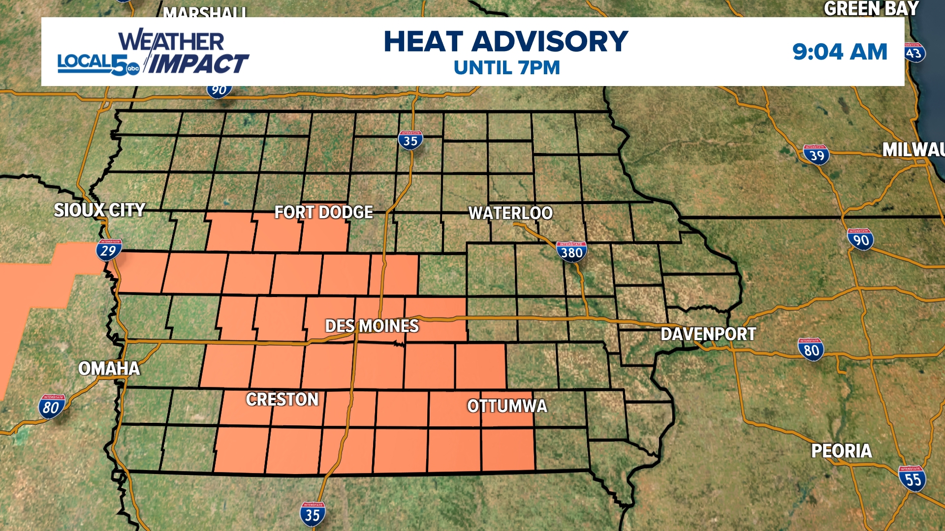 Iowa weather today: Storm tracker, thunderstorms, radar and heat ...